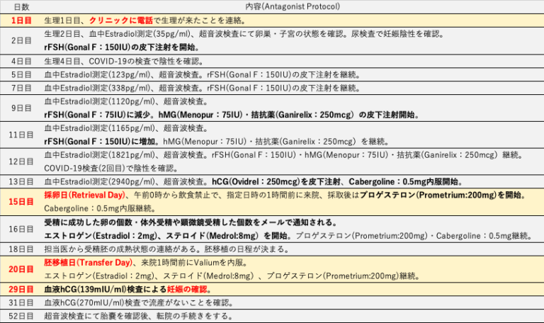 不妊治療(9)体外受精での治療開始 みつきブログ【ミシガン大学+英語+不妊治療+投資】